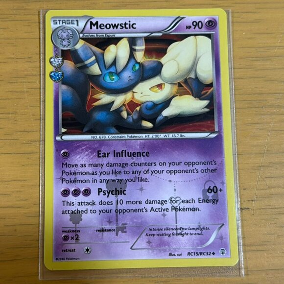 Pokemon | Games | Pokmon Meowstic Card Generations Radiant Collection ...
